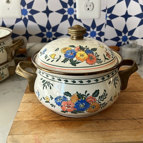 m kamenstein | Kitchen | Vintage Mcm Mkamenstein Mcm Lxxxi Enamel And ...